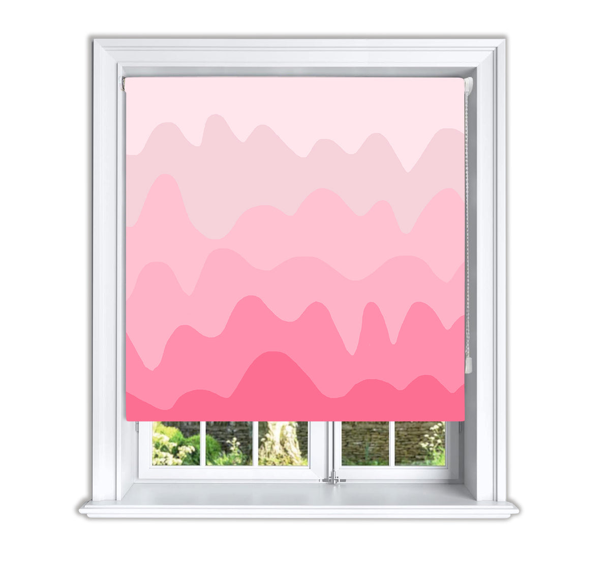 Pink Icecream Blackout Roller Blinds Windows Blind Easy Fit Child Safe